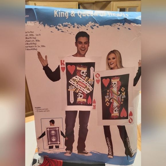 Source Unknown | Other | King Queen Card Costume Tunic One Size | Poshmark